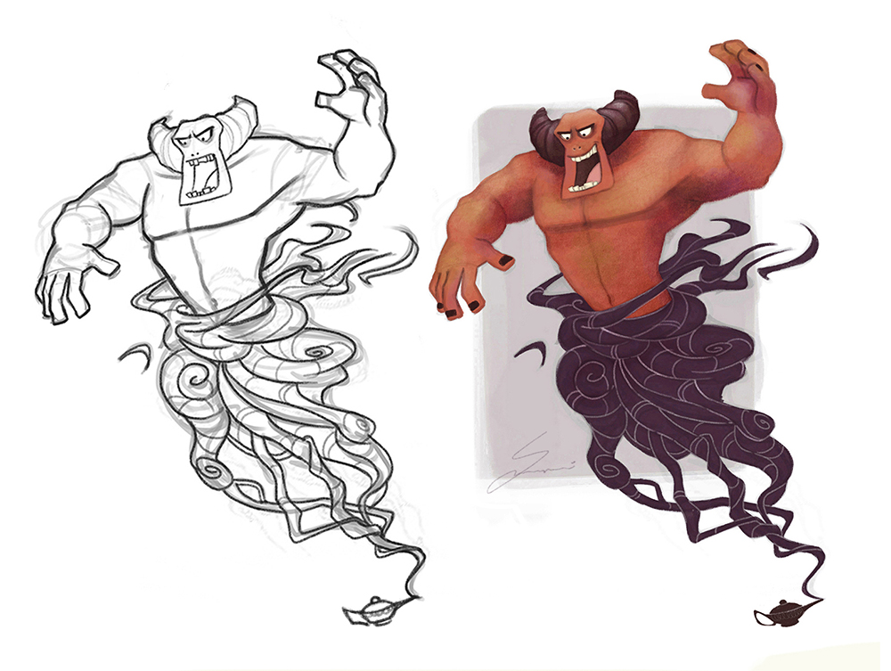 ART OF SIDD: The Evil Genie