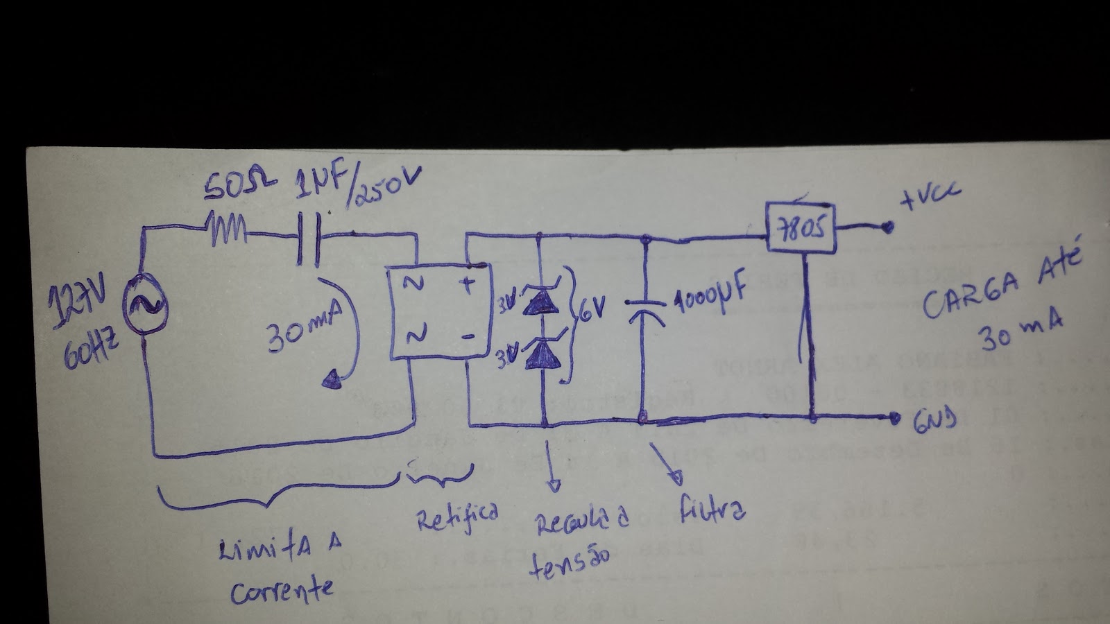 Fabiano Arndt: Arduino - Fonte capacitiva para Attiny85