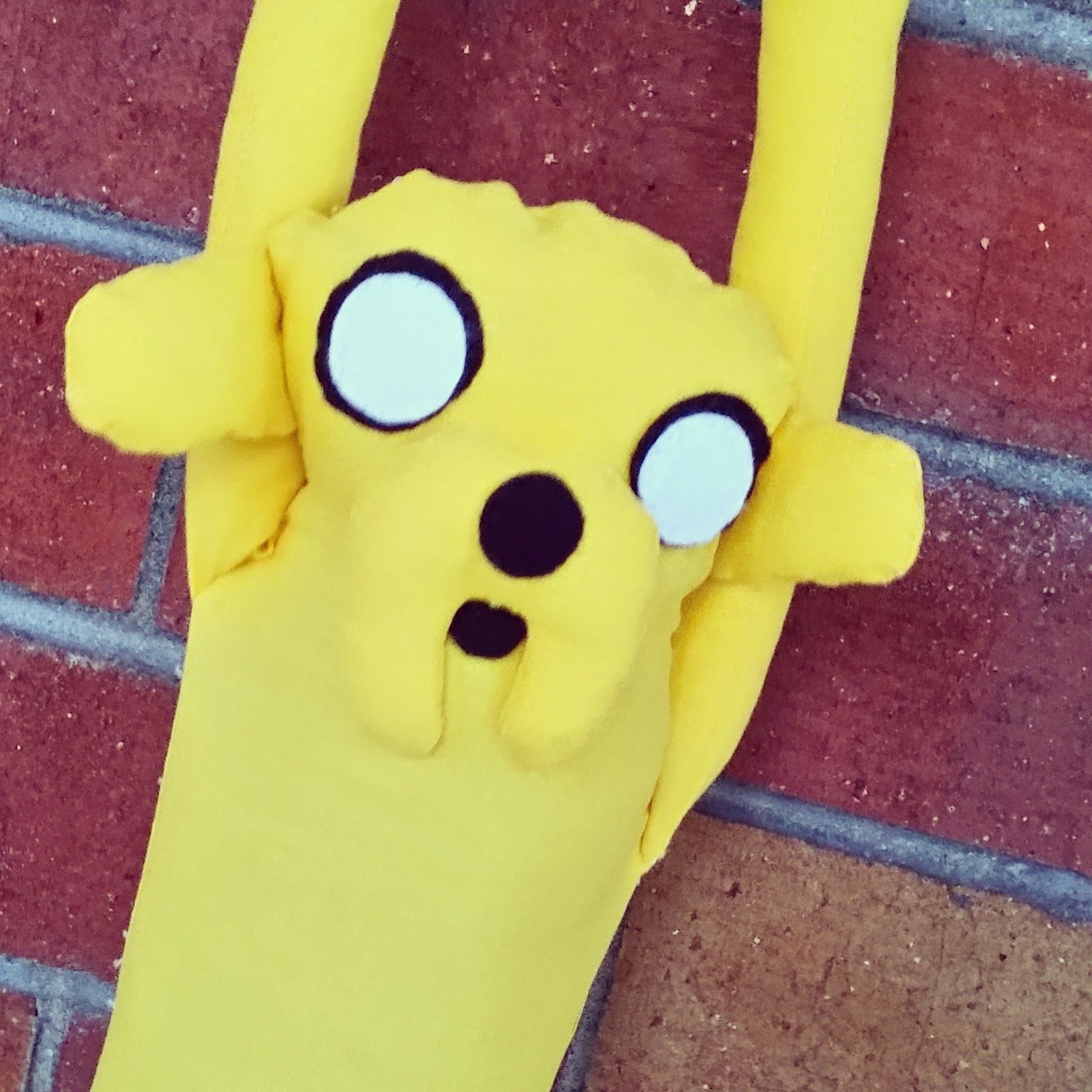 tea and craft: Jake the Dog Plastic Bag Holder