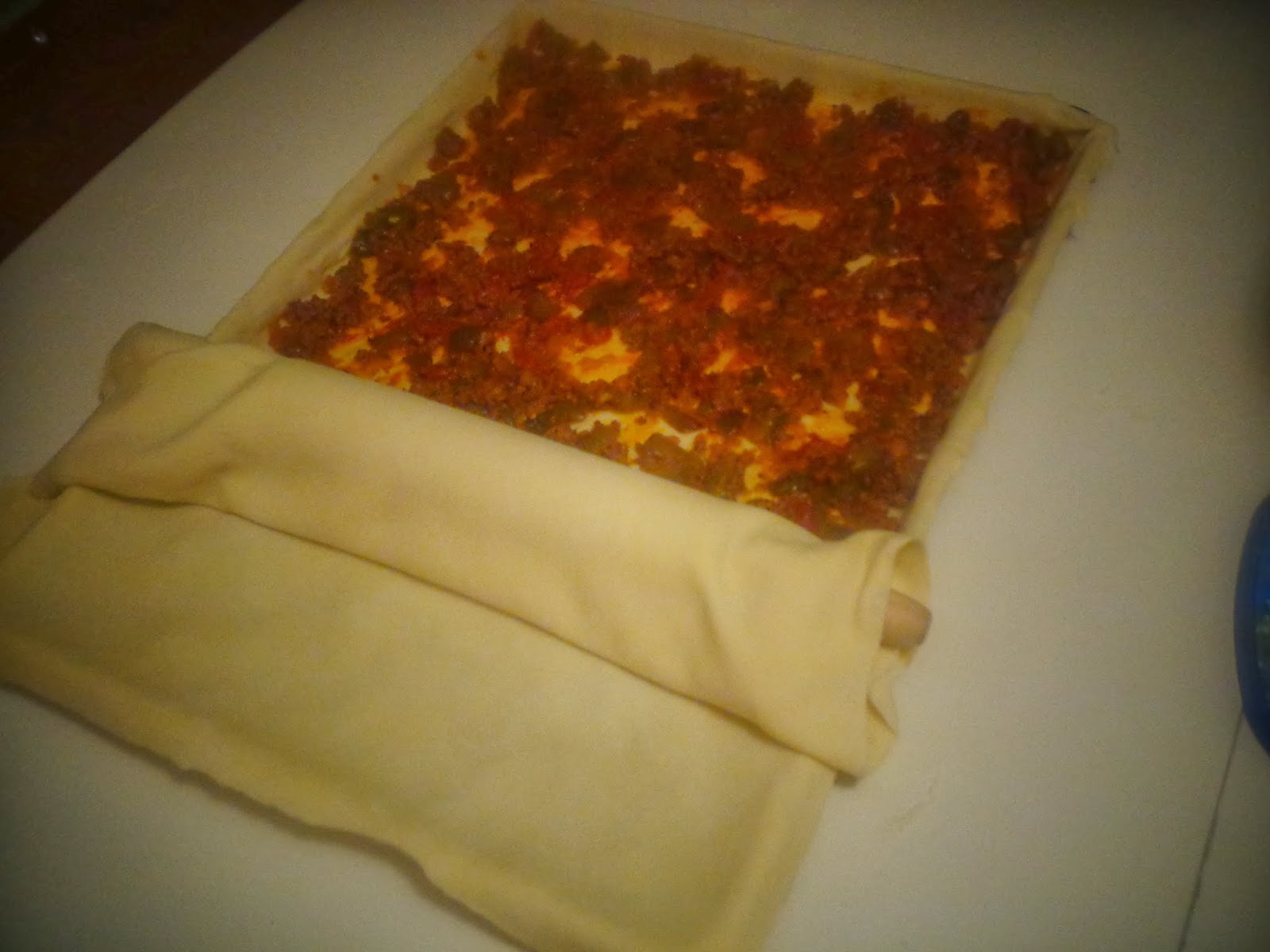 Pâtisserie, boulangerie, viennoiserie, brioche, pizza et bien d'autres: Pizza couverte à base de ...