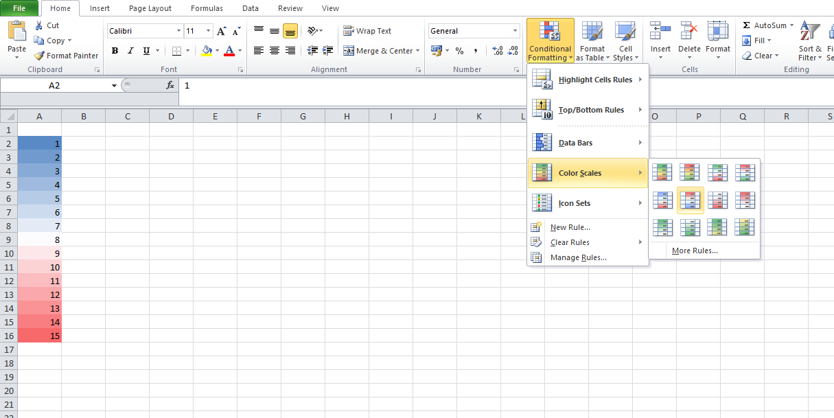 Pengertian Conditional formatting di Microsoft excel - Update Informasi