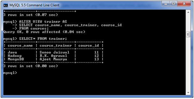 MySQL VIEW - MySQL Taiwan : 台灣MySQL技術研究站 MySQL VIEW - MySQL Taiwan : 台灣MySQL技術研究站