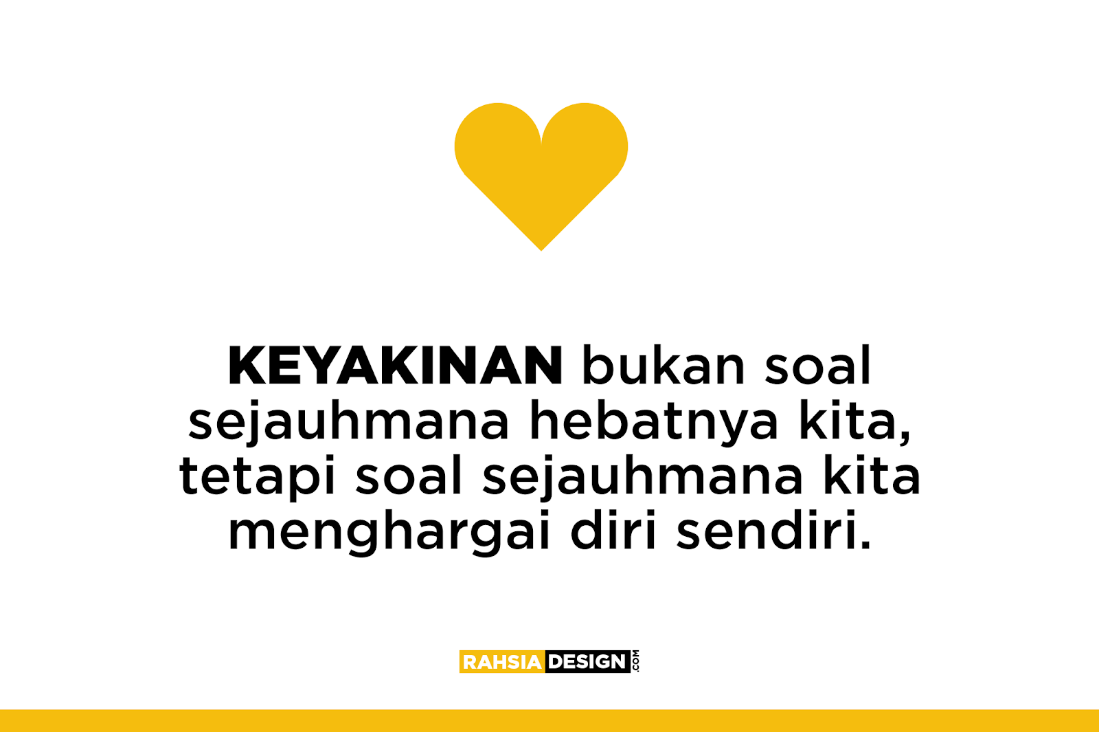 Rahsia Design: Motivasi Kekalkan Keyakinan dan Tingkatkan Potensi