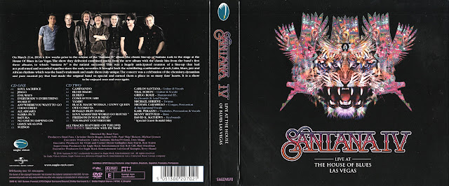 2016 Santana IV - Live At The House Of Blues Las Vegas - Santana - Rockronología