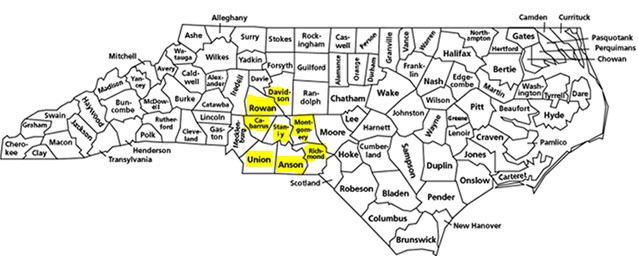 Uwharrie Roots: The Marks of Stanly County, North Carolina