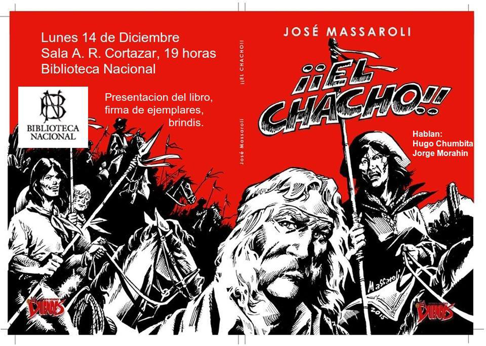 La Duendes. editora de historietas: Libro ¡EL CHACHO!, próxima presentación