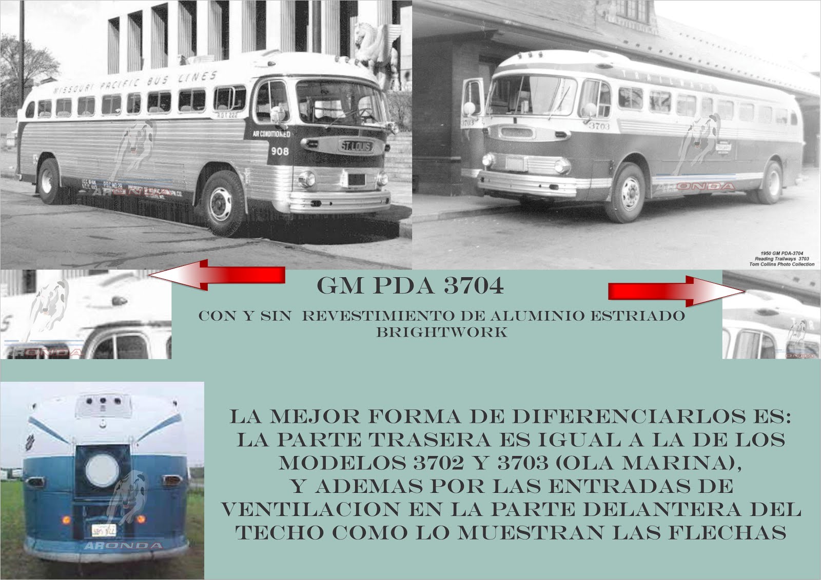 "GMC" EL OMNIBUS DE ONDA. Y OTROS VEHICULOS DE SU FLOTA: COMO ...