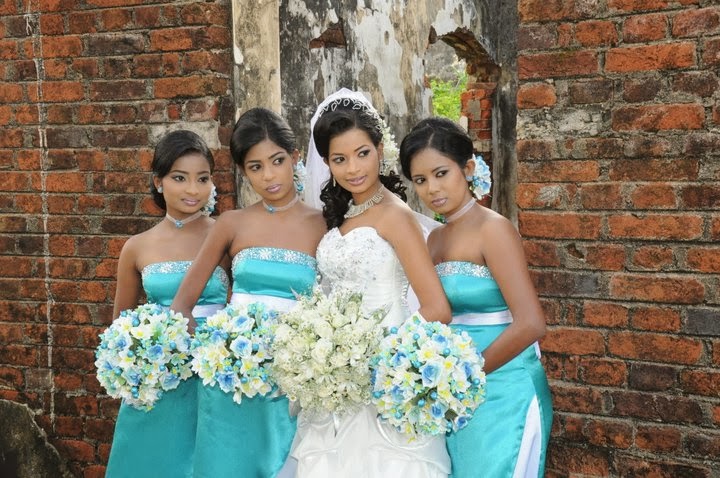 Sri Lankan x girls: Ruvini Makalanda Sri Lankan bridesma