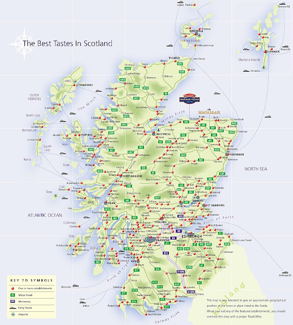 MAPAS DA ESCÓCIA (REINO UNIDO) - Geografia Total™
