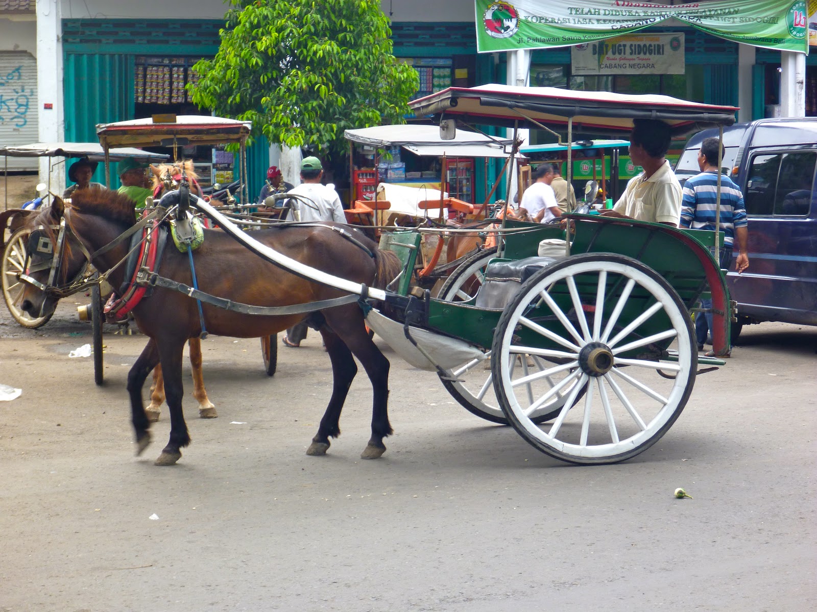 Ons leven op en rond Bali - Indonesië: Dokars