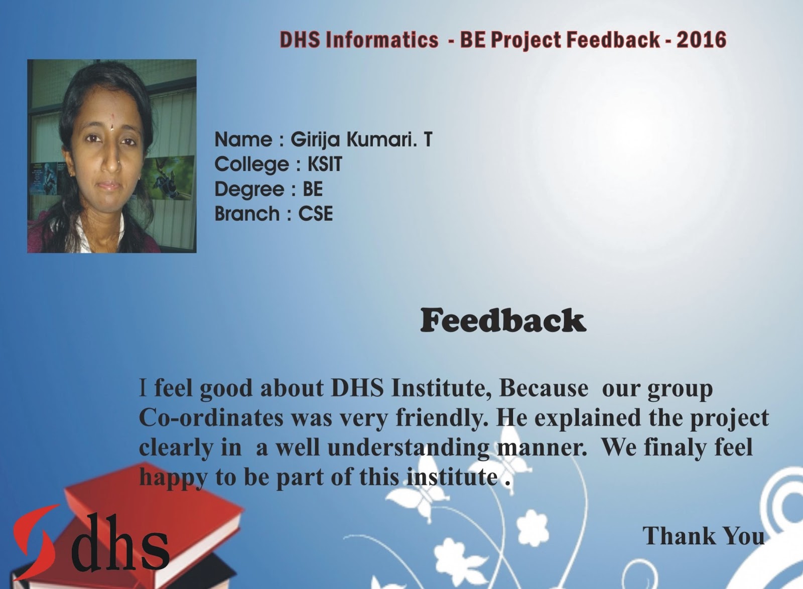 DHS INFORMATICS PROJECTS & INTERNSHIP +91 9845166723 | 2021 | 2022: DHS ...