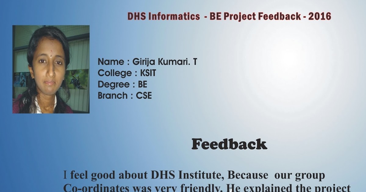 DHS INFORMATICS PROJECTS & INTERNSHIP +91 9845166723 | 2021 | 2022: DHS ...