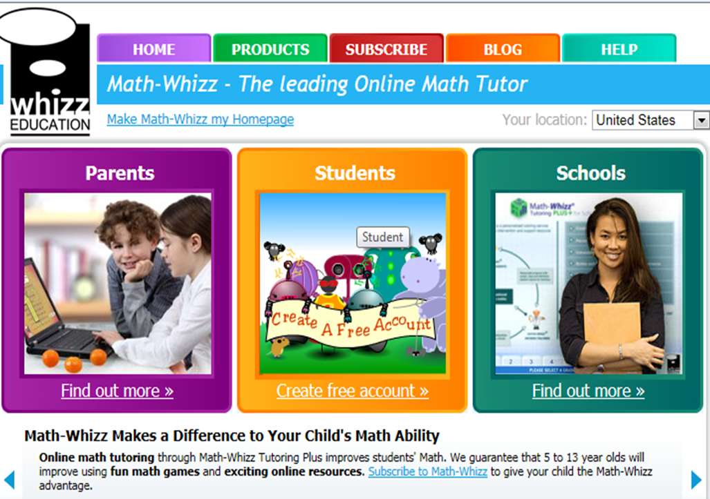 Math Wizz at Home | Sary Classroom Connect