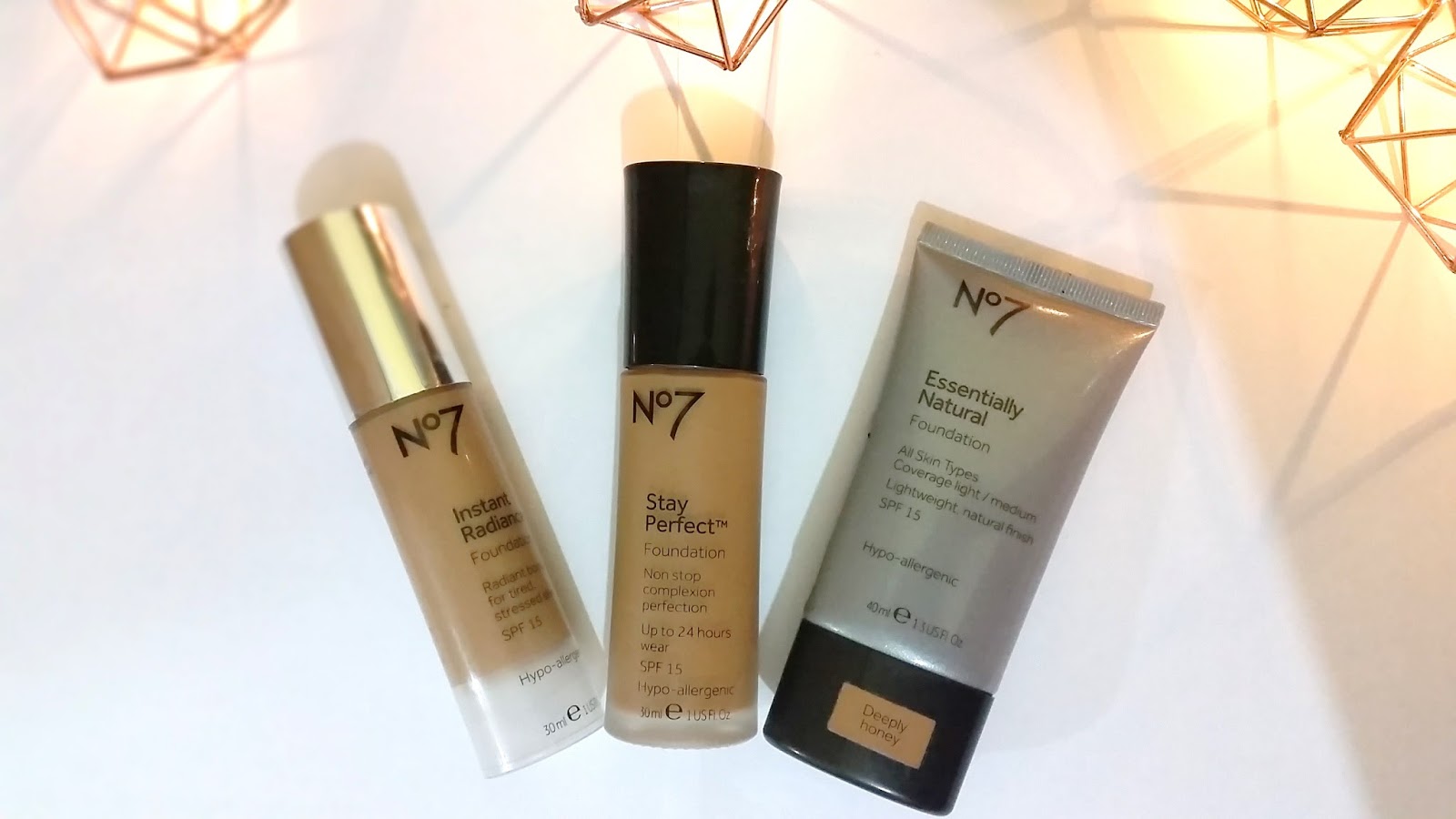 AllKhev : NO7 Foundation review: Essentially Natural, Stay Perfect and ...