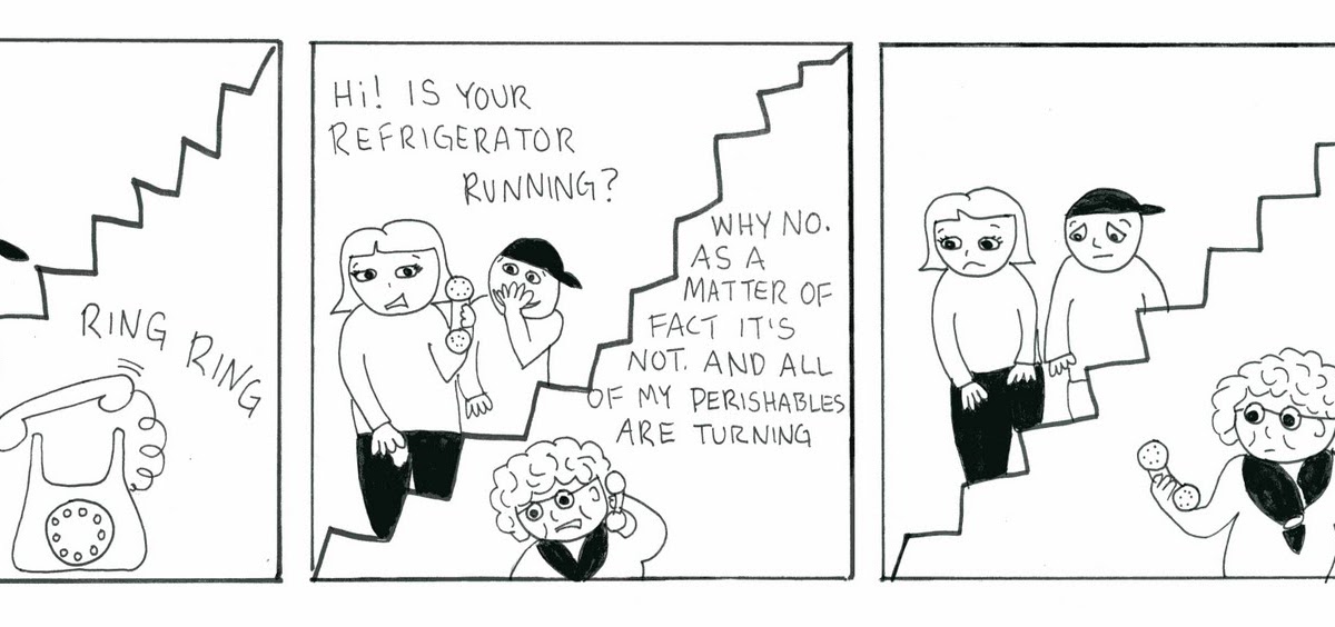 Cakes And Comics And Cartwheels Prank Comic Strip