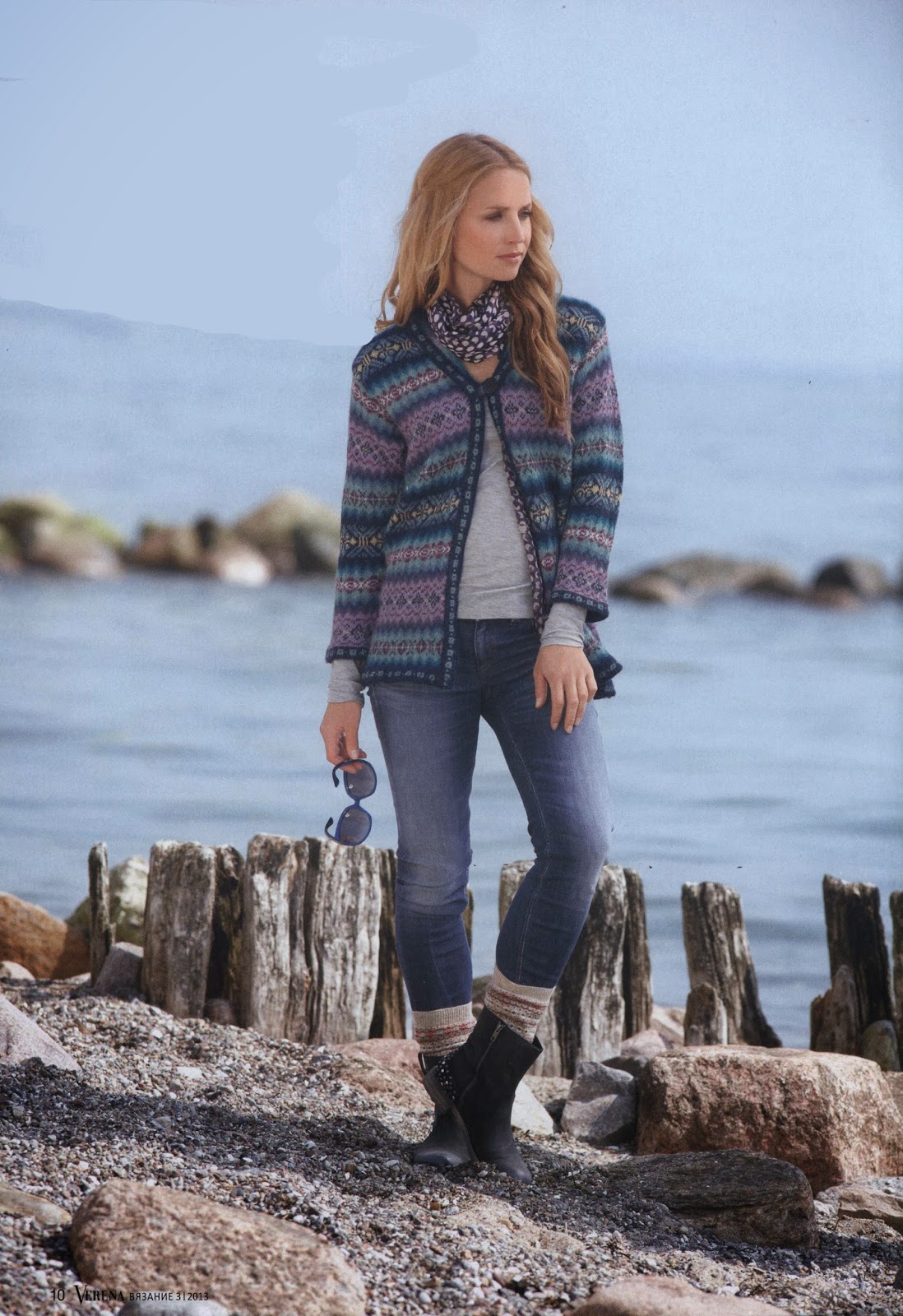 Irina: Verena №3 Fall 2013. Jacquard Knitting. Patterns.
