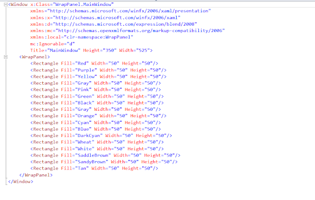 Nadeera's Blog: WPF with XAML and C# - Layout and Panels