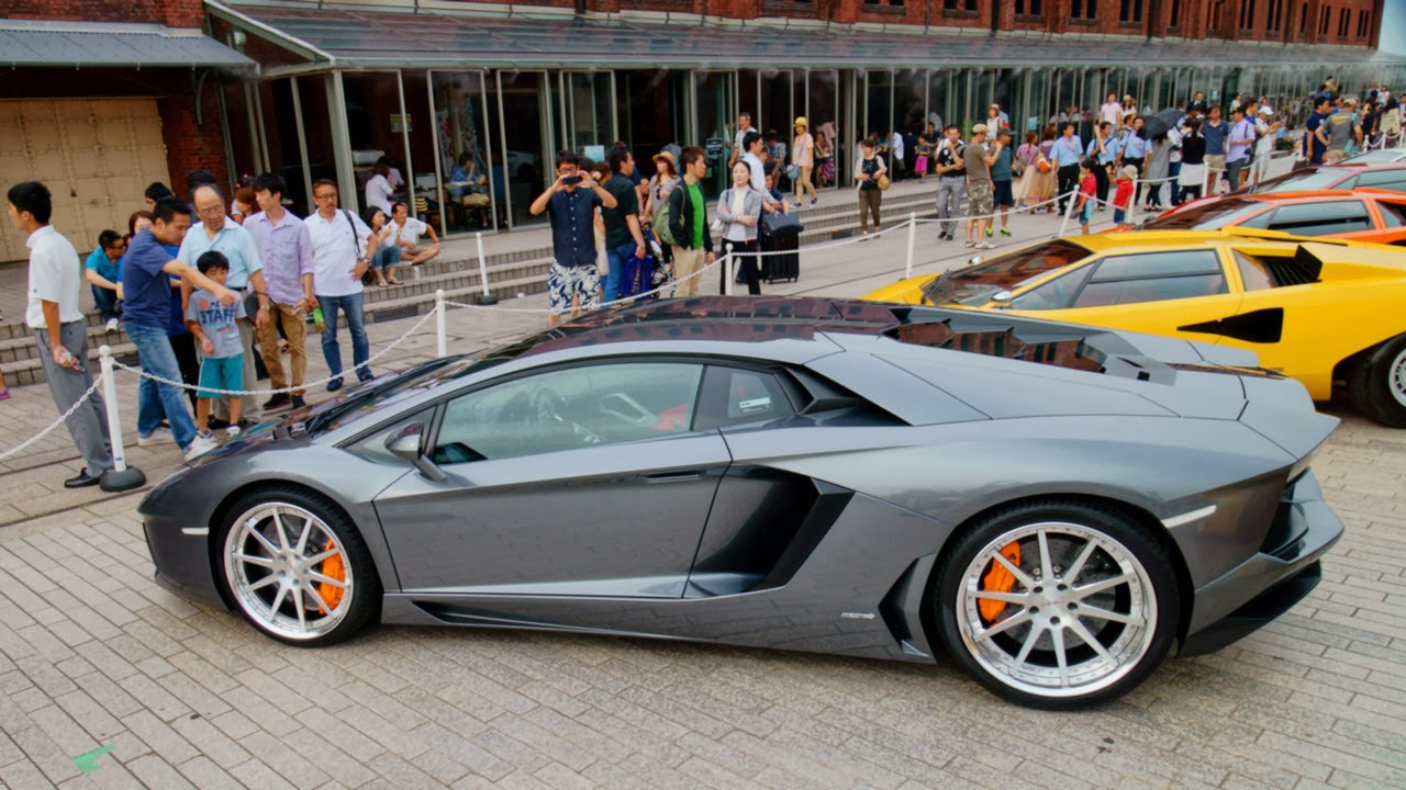 Lamborghini Owners Meet at Yokohama | MotorFlair