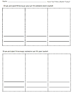 Tales From 3rd Grade: Bucket Fillers