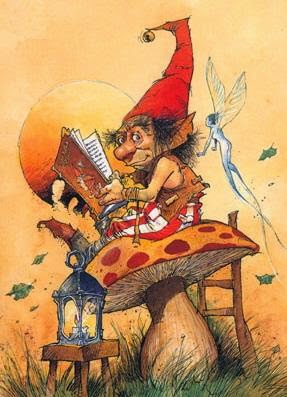 El duende en la tienda