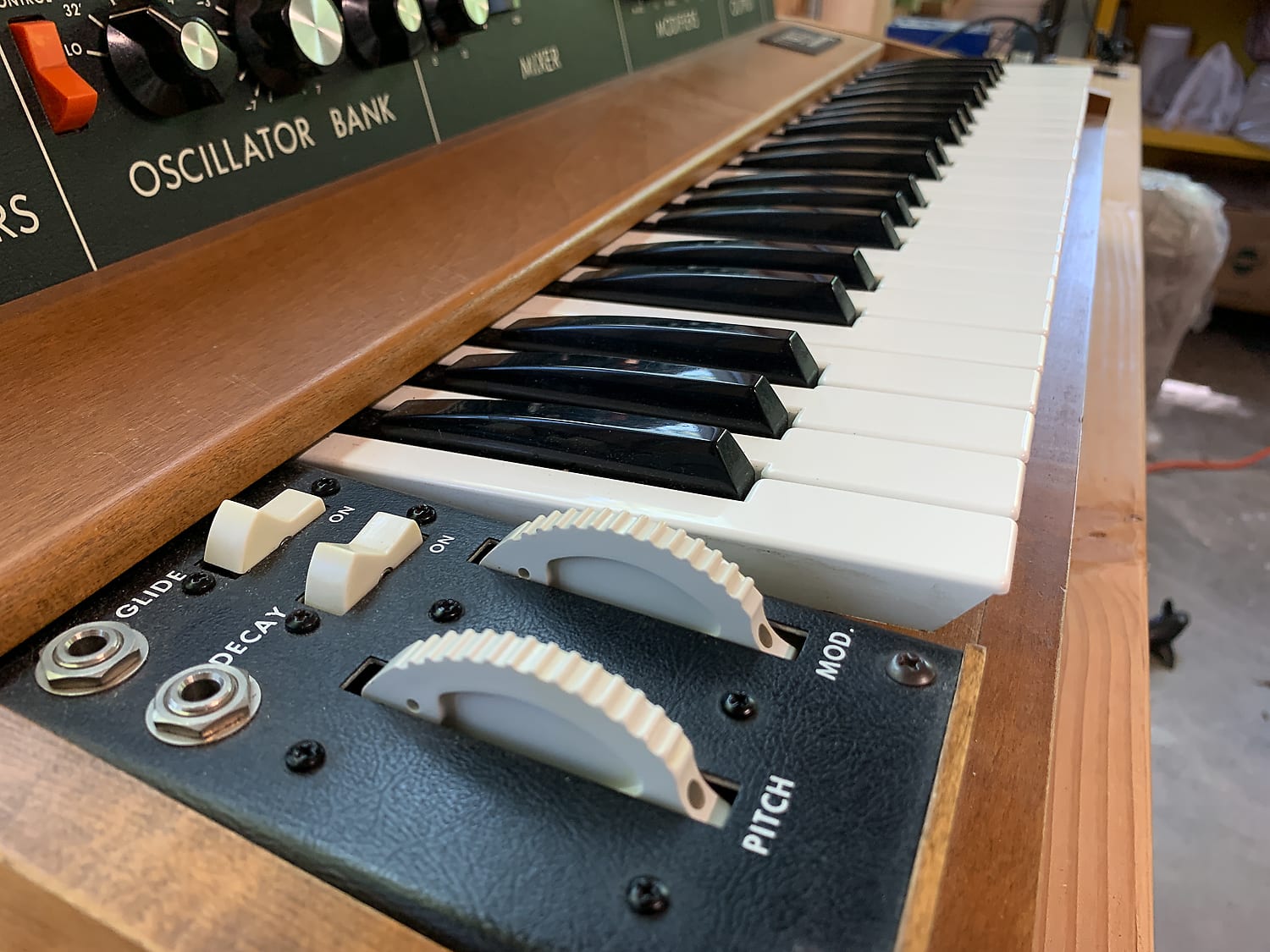 MATRIXSYNTH: Minimoog Model D (Old Osc Board) SN 8136