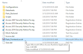 Parts: Access Runtime - Microsoft Downloads