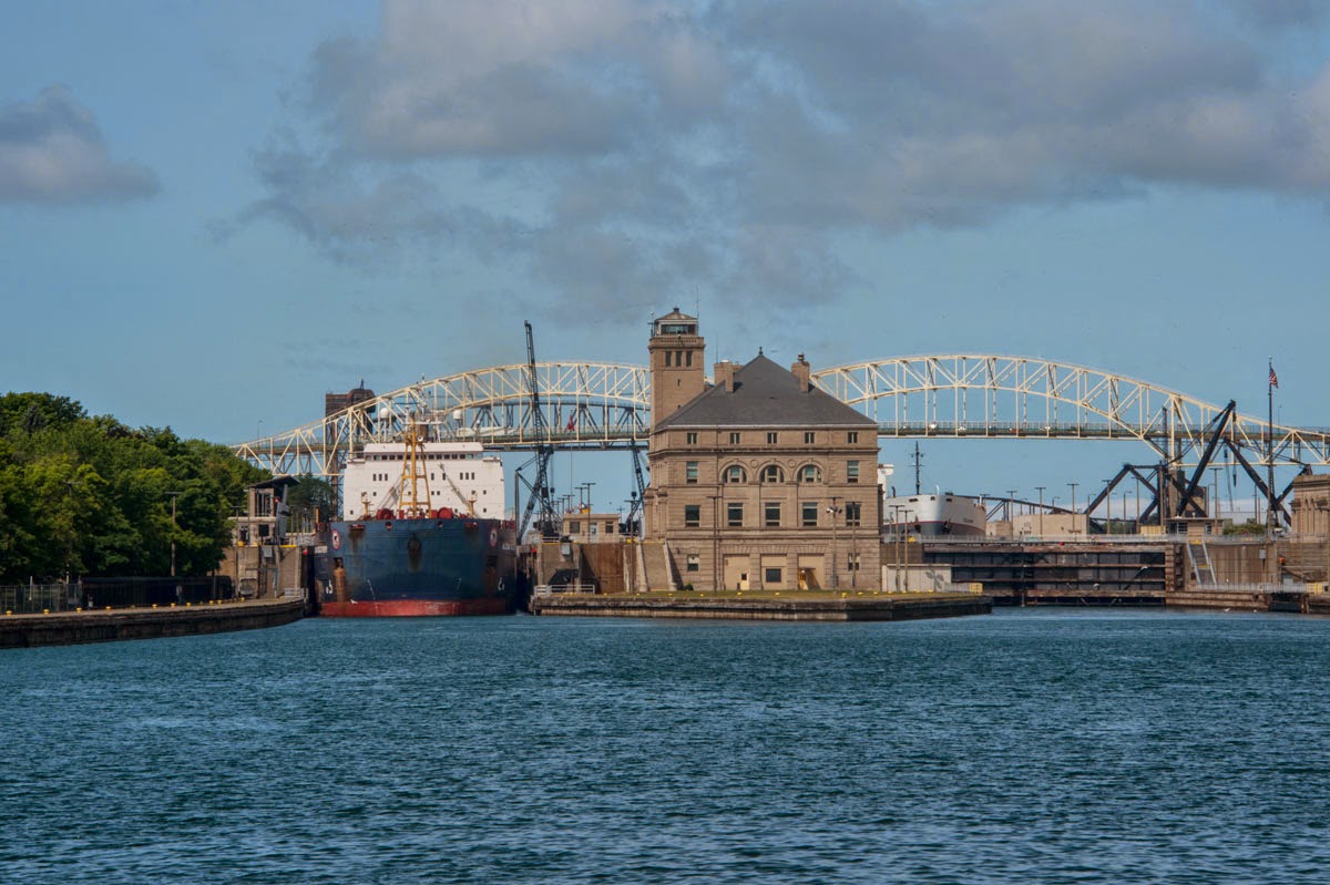 Kissack Adventures: World Famous Soo Locks ... From The Inside!!
