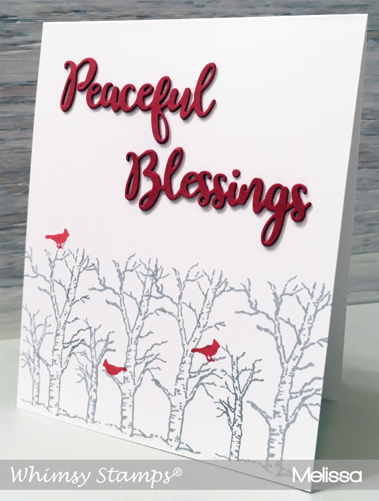 Melissa Made: Peaceful Blessings - Whimsy Stamps