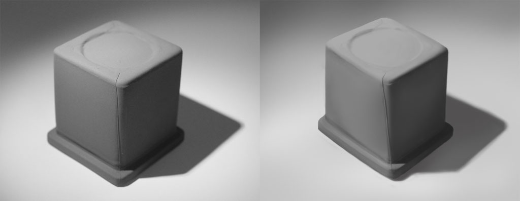 Charcoal up my nose: Cube Value Study
