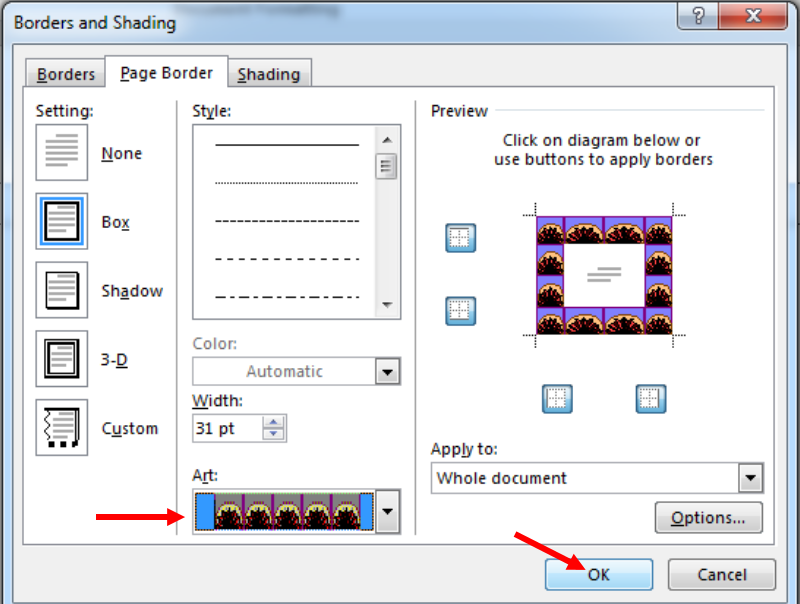 Cara Memasang Bingkai Pada Microsoft Word - Gurutiknesia