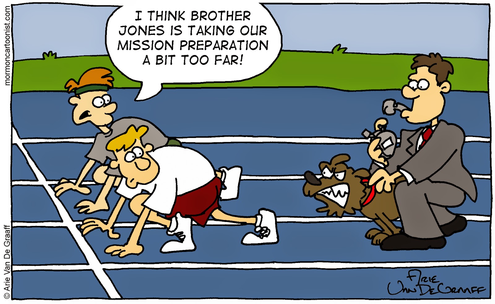 Ward Cartoonist: Mission Preparation