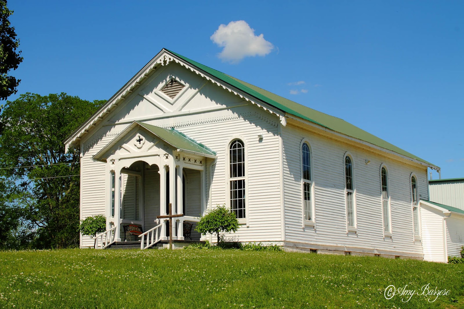 Rose Street Reflections: Old church
