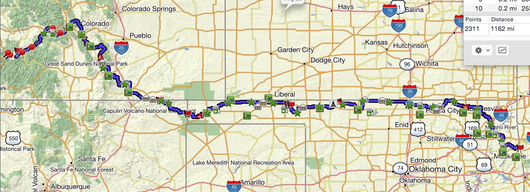 Trans-America Trail 2016: June 2016