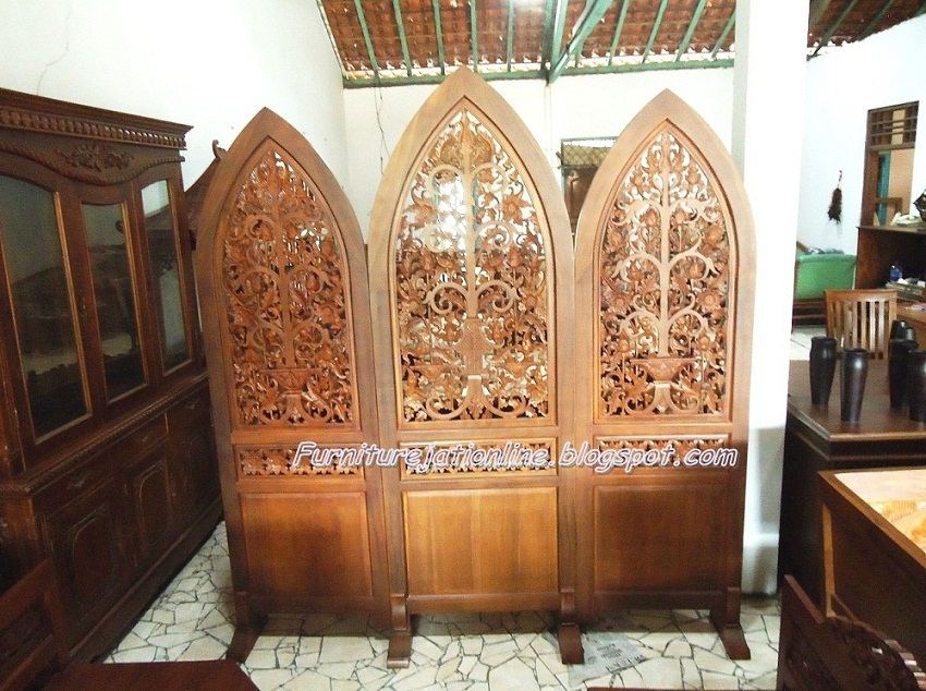 Jual Sekat Ruangan Minimalis - Furniture Jati