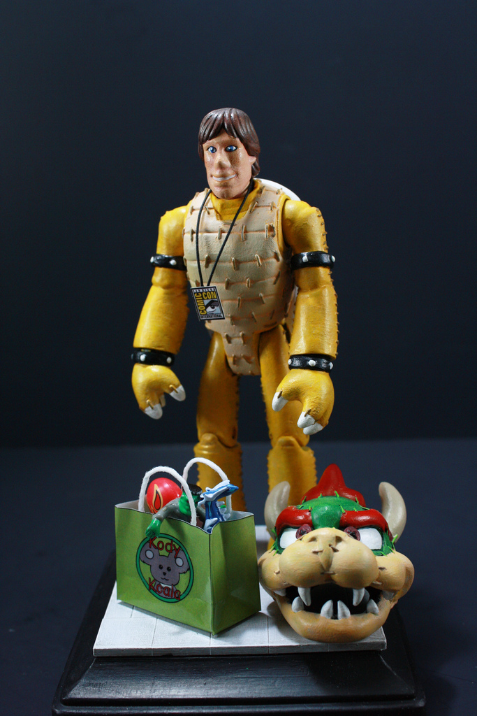 J.ME. (￣ε(#￣): Kodykoala - Custom Bowser Cosplay Figure