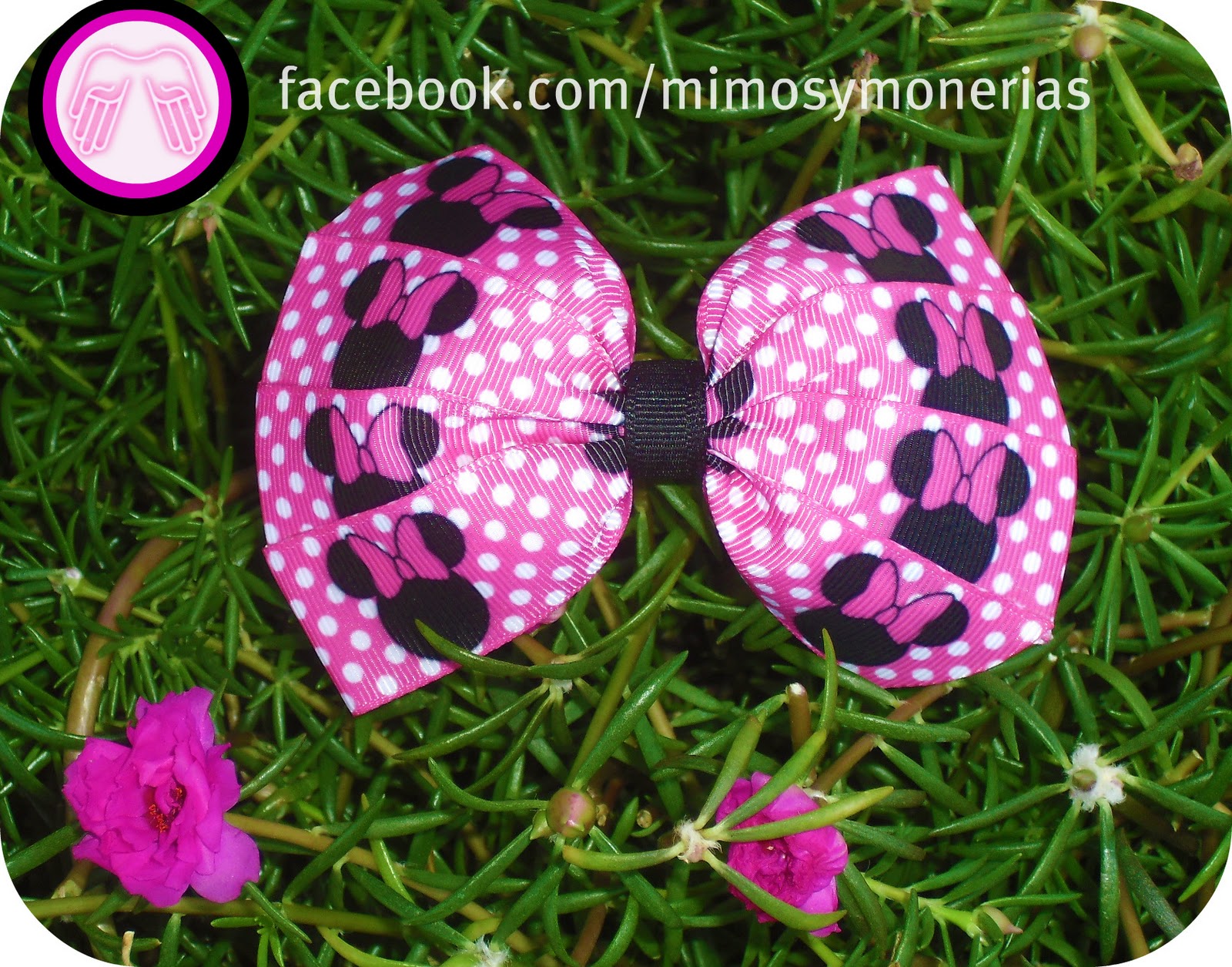 Mimos & Monerías: Lazo de Minnie Mouse