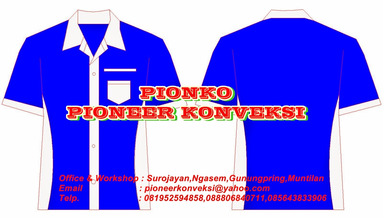 PIONKO DESIGN Seragam Kerja semarang,wearpack salatiga,wearpack klaten ...