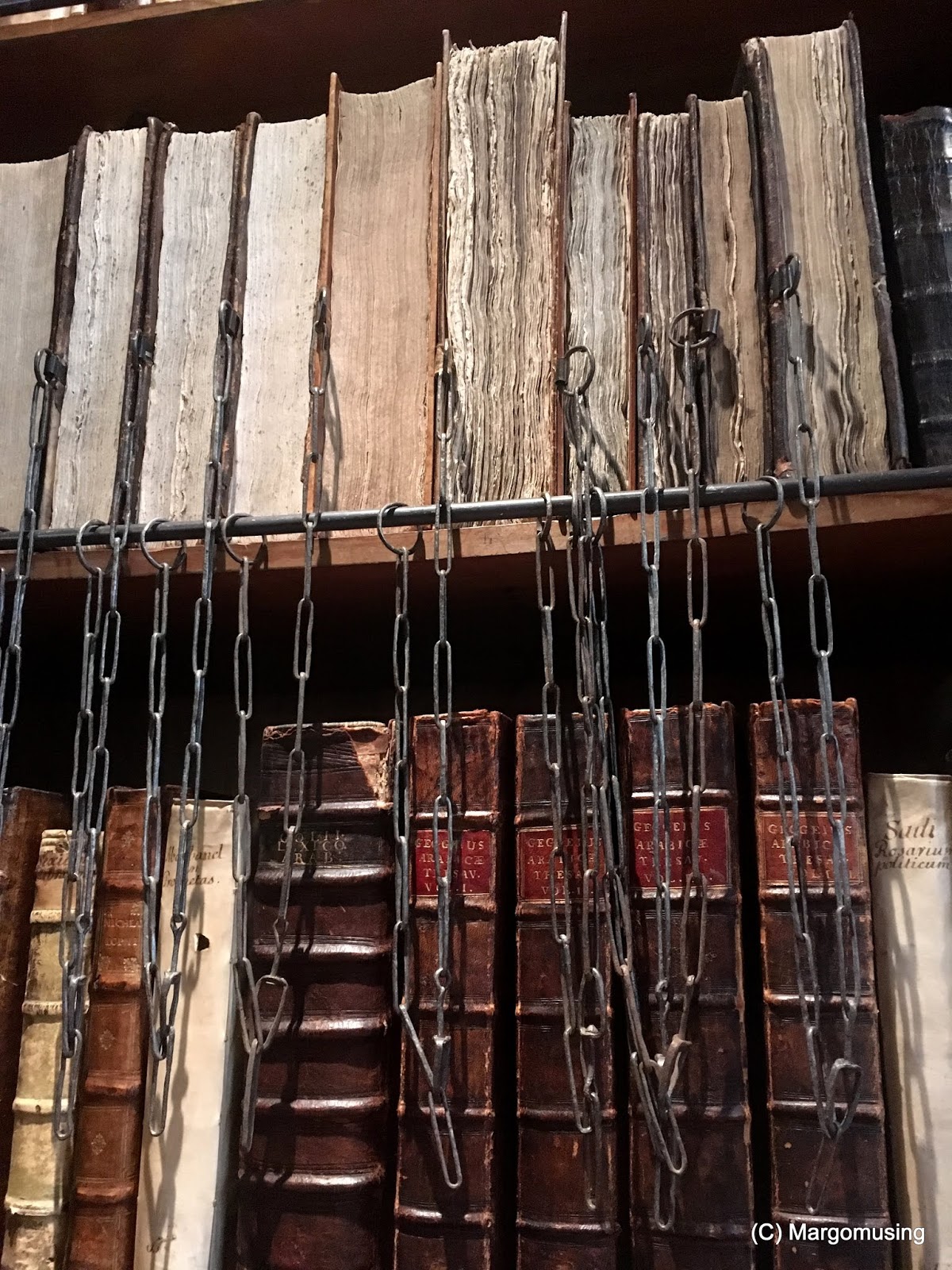 Margo's Musings: Chained Library Tour, Wells Cathedral