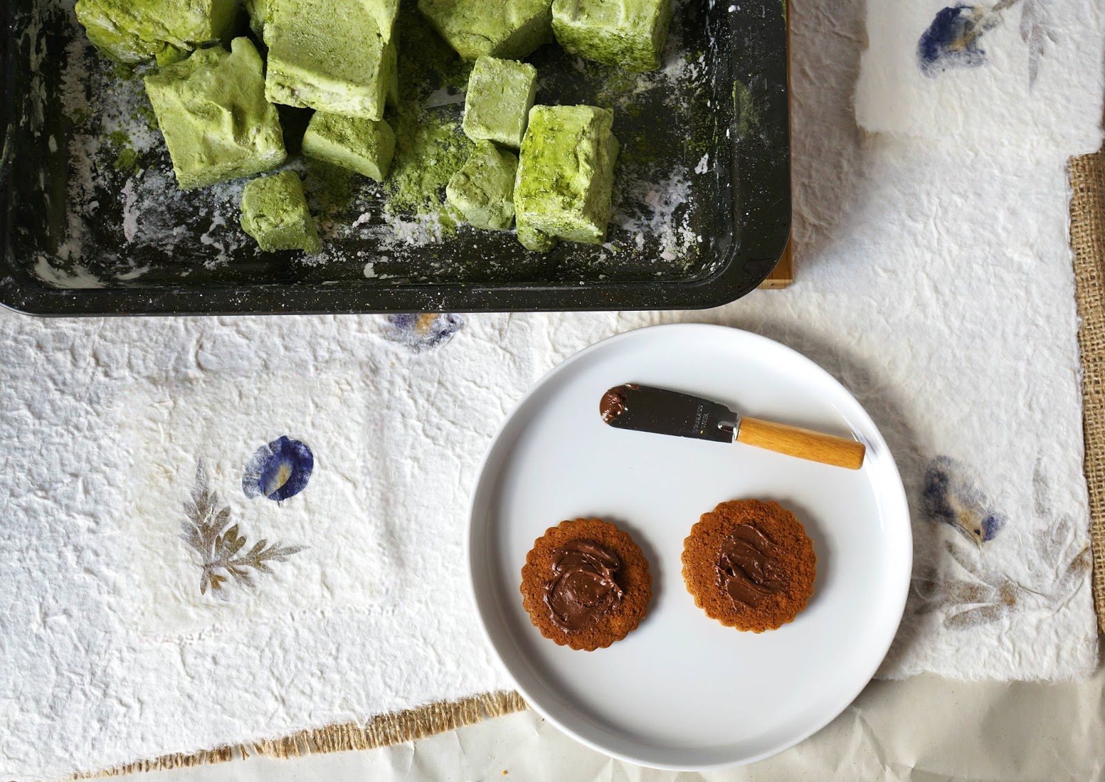 Miss Hangrypants: Homemade Matcha-mallows S'mores