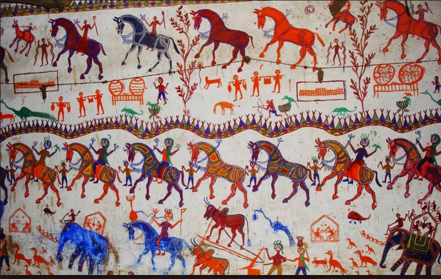 Pithoda Paintings ~ Siva Travelogue