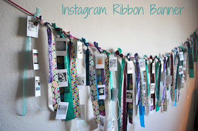 Oh Happy Day: Instagram ribbon banner