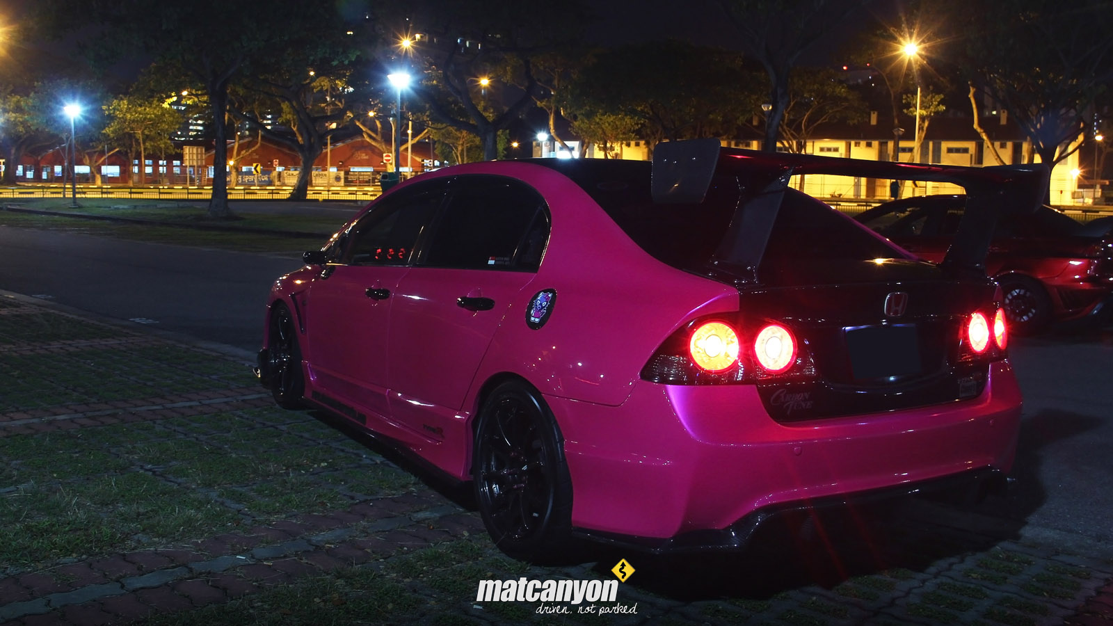 Mat Canyon: Bold Statement | Keith's Pink Civic Type R