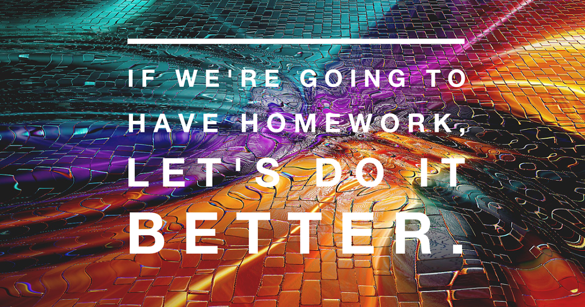 Having Fun, Dreaming Big, Always Learning.: If We're Going to Have ...