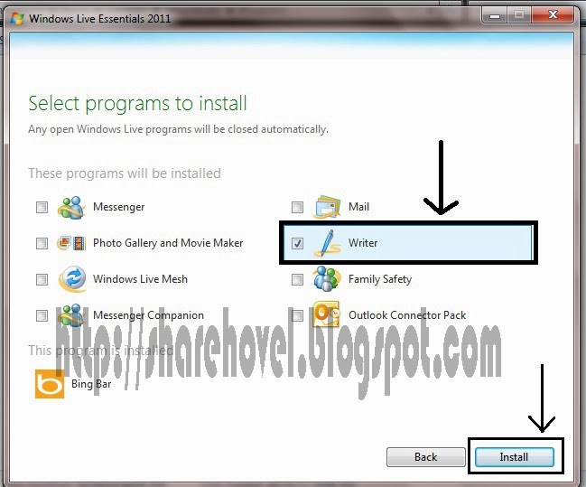 Tutorial Lengkap Cara Install Windows Live Writer 2011 Disertai Gambar ...