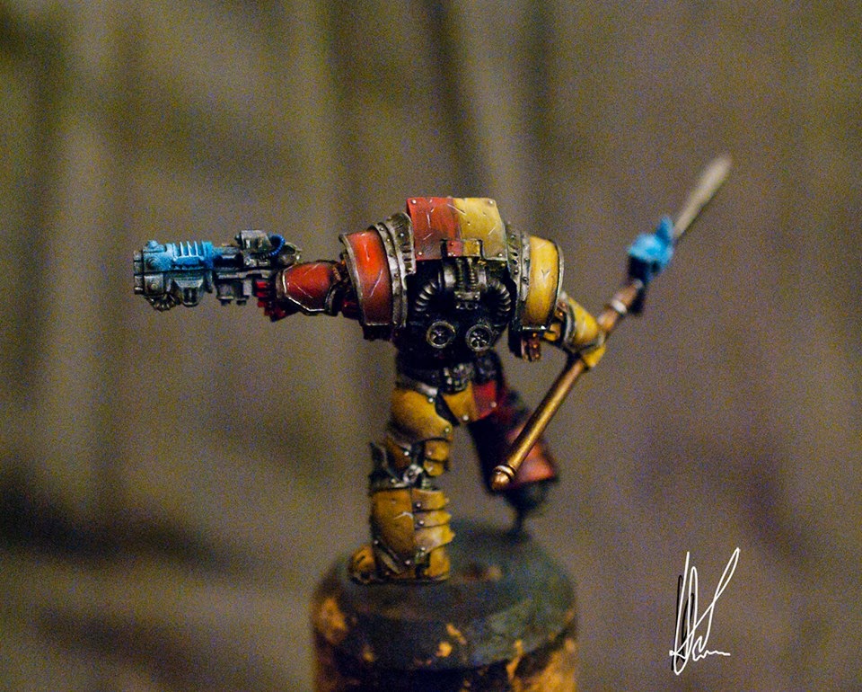 Four go to war!: Finished Howling Griffon Chapter Master