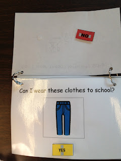 Autism Tank: Clean Clothes vs. Dirty Clothes