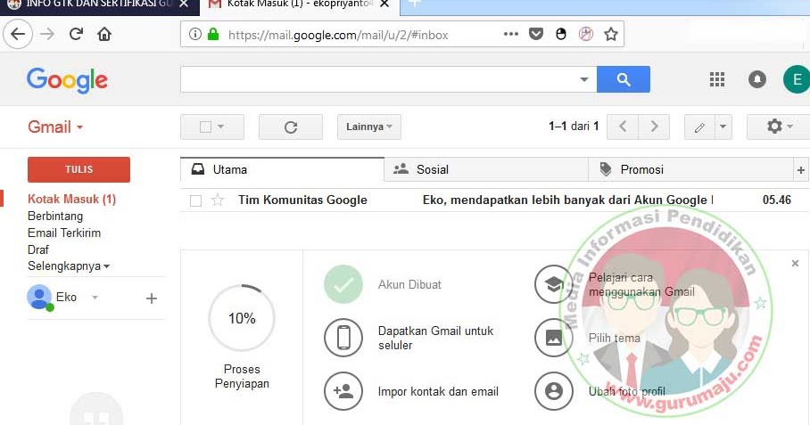 3 Langkah Cara Buat Email Tanpa Nomor Telepon Terbaru - GURU MAJU