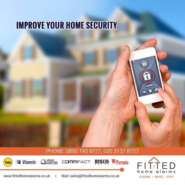 Fitted Home Alarms VisonicPowermaster : August 2017