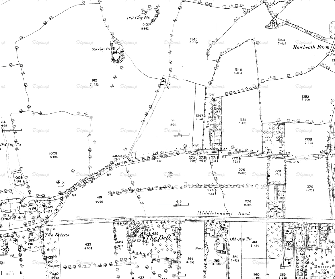 The Bournville Tenants Blog: Beginnings: The Tenants Estate in Old Maps