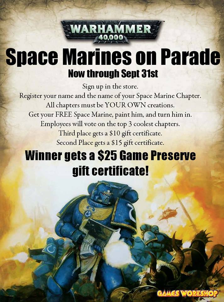 Looking for a blank template for events : r/Warhammer40k